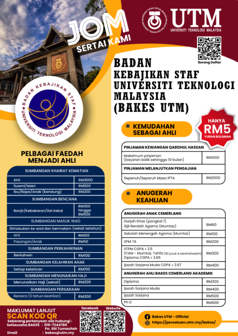 BAKES UTM | BADAN KEBAJIKAN STAF UTM